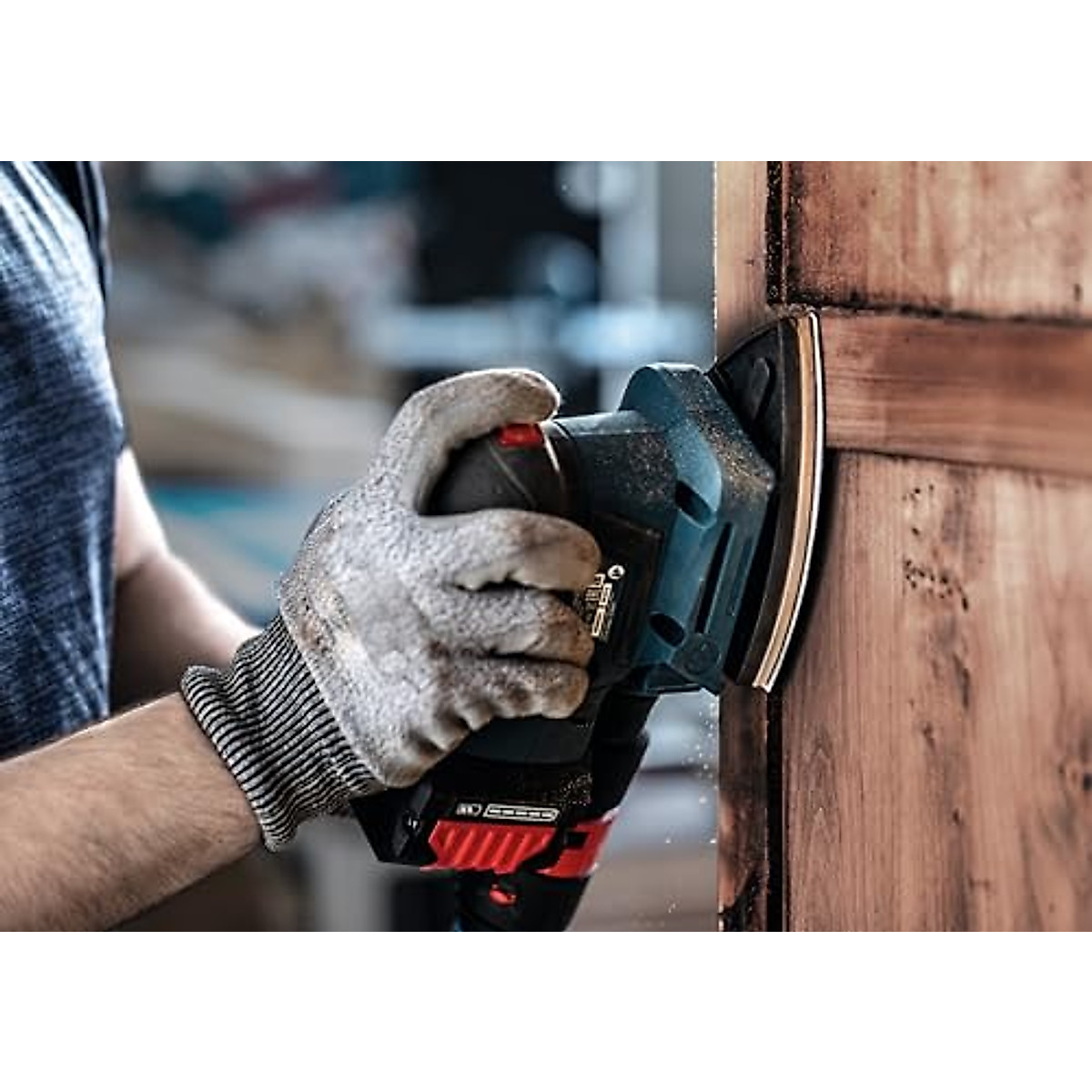 Bosch Professional 10x Expert M480 Sanding Net (for Hardwood, Paint on Wood, 100x150 mm, Grit 120, Accessories Multi Sander)