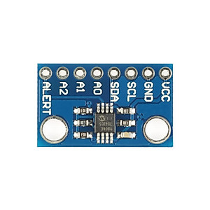 JESSINIE 2Pcs MCP9808 High Accuracy Temperature Thermometer -40°C to +125°C Digital Temperature Sensor Module Accuracy ±0.25°C /0.0625°C Voltage Range 2.7-5.5V Temperature Detector for Arduino