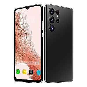 Pssopp Touch Screen Smartphone TypeC Charging Interface for 4G 5G Mobile Phone Black for Travel (Black)