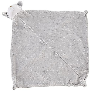 Angel Dear Grey Bulldog Blankie