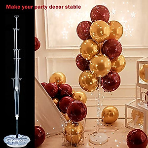 Balloon Stand Base,4 Pack Reusable Weight Bearing Bag for Table Balloon Stand,2.8 Lb Max Each