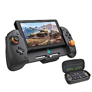 DOBE FOMIS ELECTRONICS TNS-19252 switch controller Plug and Play for N- Switch Charge and Play Games at Same time with six-axis Gyroscope Gravity Sensing Dual-Motor Vibration (19252C)