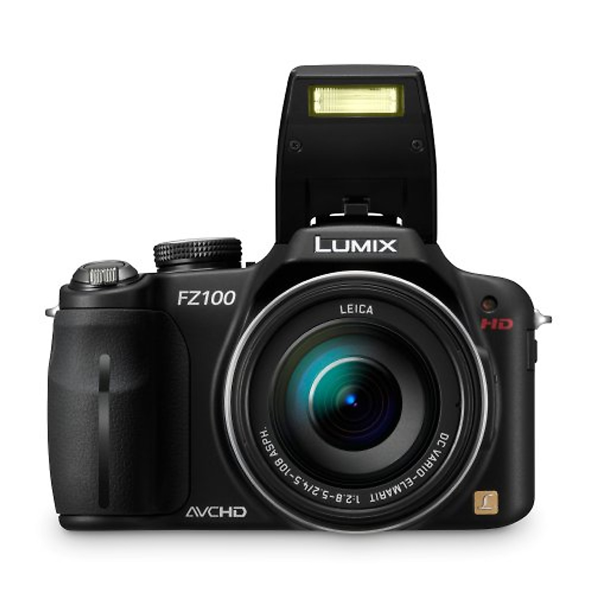 Panasonic Lumix DMC-FZ100 14.1 MP Digital Camera with 24x Optical Image Stabilized Zoom and 3.0-Inch LCD - Black