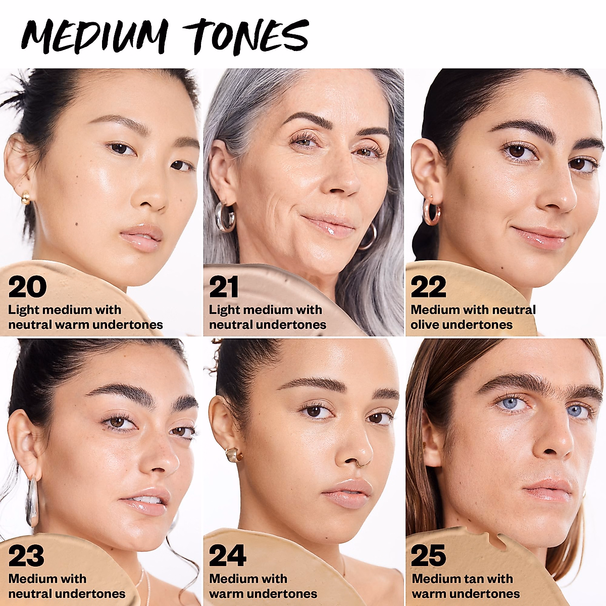 Kosas BB Burst Tinted Face Gel Cream - Supports Healthy Collagen, Smoothes Skin, Hydrates & Moisturizes - Lightweight Buildable Coverage - Medium Neutral 23, (1 Oz/30 ML)