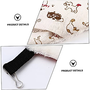 Glider House Plush Silk Animals Layer Winter Sleeping Ferret Bed Nest Bird Bedding Snuggle Warm Guinea Hammock Beige Pet Hedgehog Sack Glider/Squirrel/Ferret/Gerbil/Chinchilla