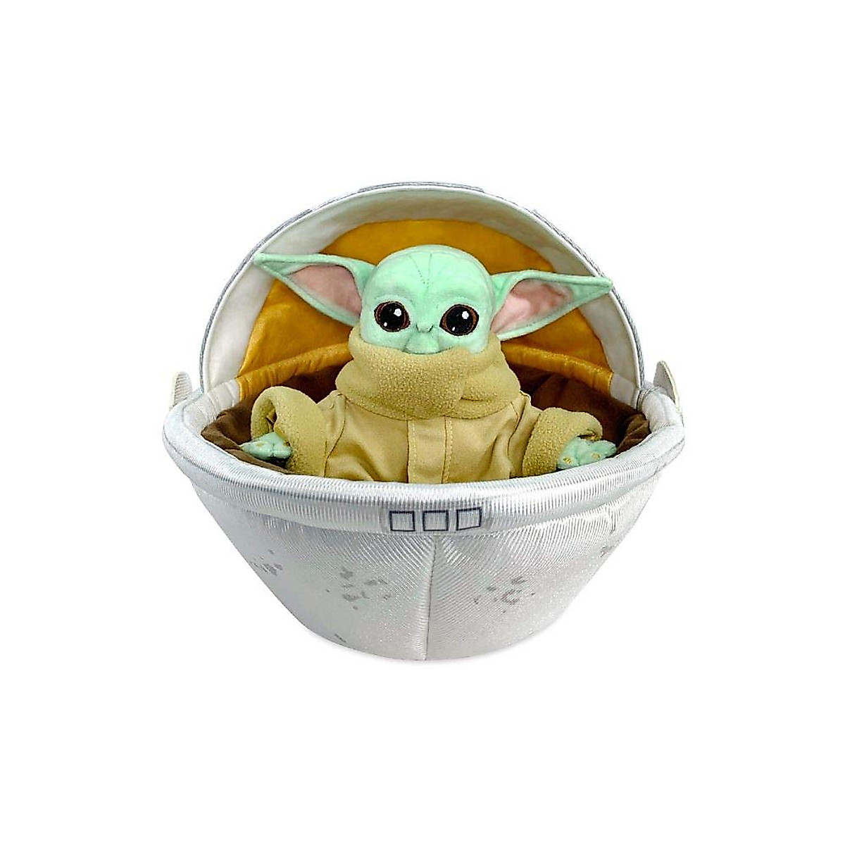 STAR WARS Grogu (The Child) Plush in Hover Pram – The Mandalorian – Small 7 ½ Inches
