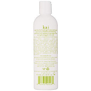 kai Conditioner, 10 Fl Oz., vegan hair conditioner infused with argan oil for silky, frizz free hair. scented with the delicously, fresh + clean fragrance, cruelty free, made in the usa