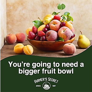 Farmer's Secret Fruit Tree Booster Fertilizer (32oz) - Super Concentrated and Phosphorus Rich - Formulated for All Fruit Trees Including Peach, Banana, and Apple