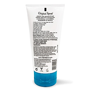 Original Sprout Classic Shampoo for All Hair Types, Sulfate Free and Vegan Shampoo, 4 oz. Bottle
