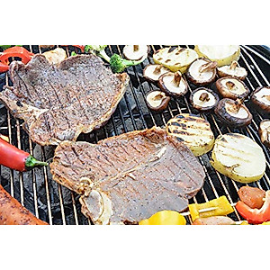 Onlyfire Stainless Steel Grill Expander Cooking Grate Fits for Charcoal Kettle Grills like Weber,Char-Broil and Ceramic Grills like Large Big Green Egg,Kamado Joe Classic,Pit Boss,Louisiana