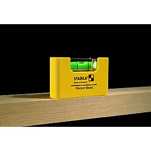 Stabila 17773 Pocket Basic, Yellow/Black