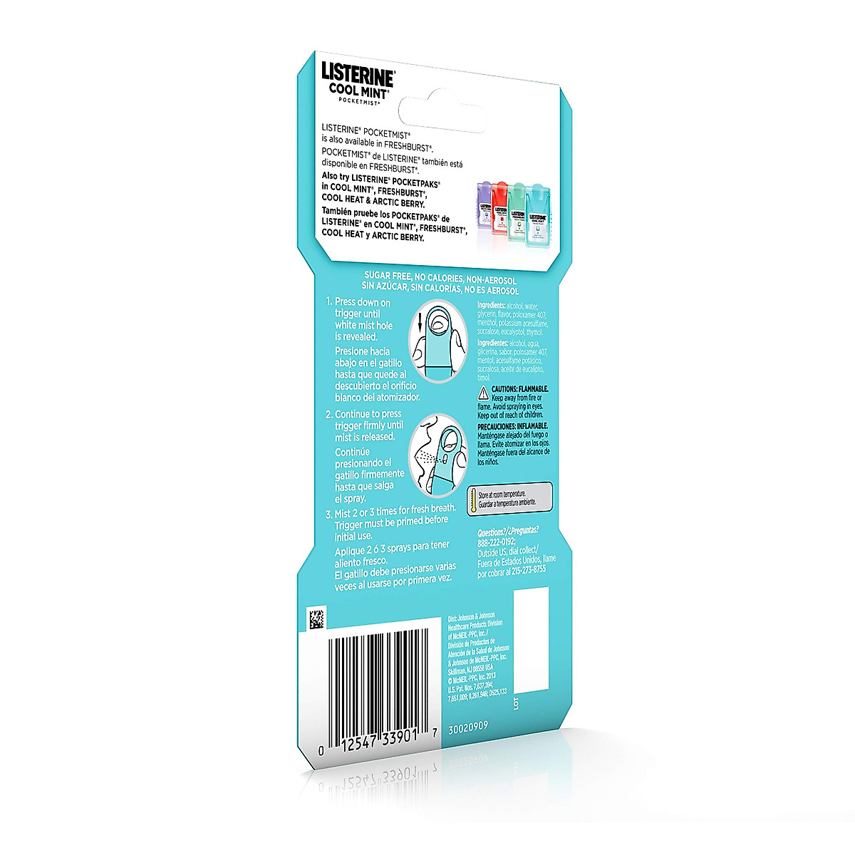 Listerine Pocket Mist Cool Mint 7.7 ml