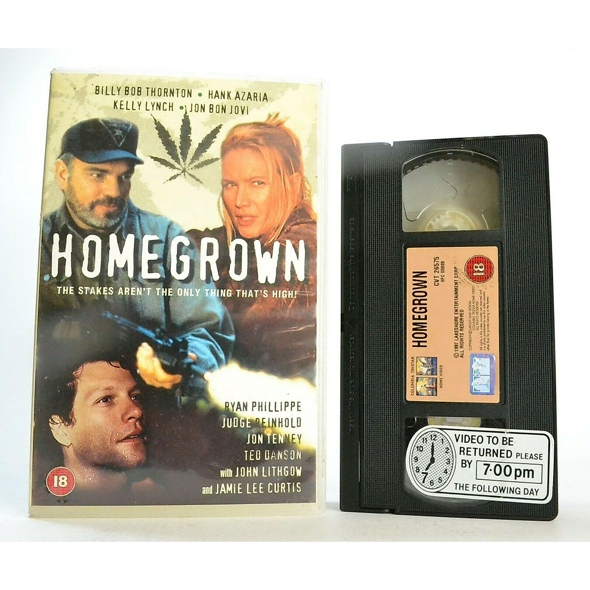 Homegrown - Drama Comedy - Large Box - Ex-Rental - Billy Bob Thorton - Pal VHS