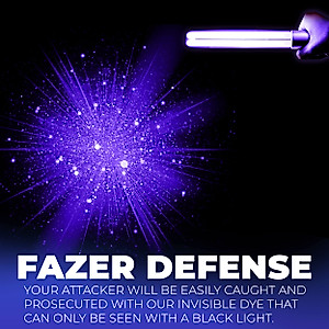 Smart Pepper Spray | 6-in-1 Features | 15 Feet Range, Free GPS Location, Blinding LED Flash, Powerful Alarm, UV Ink Tracking, Texts & Sends Voice Calls| Includes Free App | Refillable