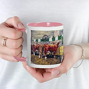 CafePress Color Of Money Hereford Mug Ceramic Coffee Mug, Tea Cup 11 oz