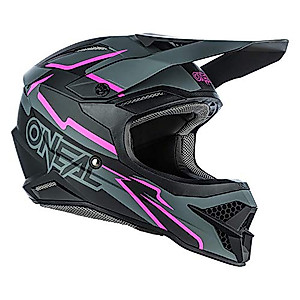 O'Neal 0627-431 3SRS Adult Helmet Voltage, Black/Pink, XS