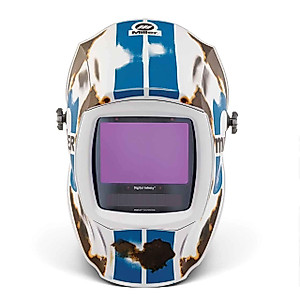 Miller Digital Infinity Welding Helmet (Relic) - Auto Darkening Welding Helmets for Men & Women - Digital Welding Hood with 13.4 Sq.in. Viewing Screen, 4 Arc Sensors & 4 Operating Modes (21.4 oz.)