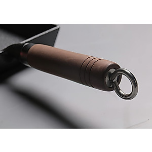 Rong Tian X Tamagoyaki Japanese Omelette Pre-Seasoned Mini Skillets Wooden Handle 9×7 Inch