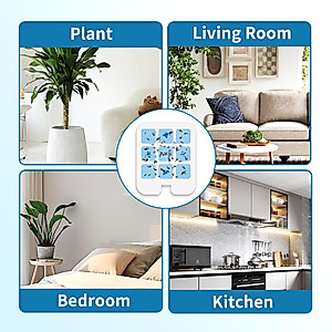 40 Pcs Sticky Replacement Glue Card Applicable to SH502, DT3005W, DT23005-06, Disposable Indoor Plug-in Trap Refill Board for Mosquito, Fly, Moth, Flying Gnat, Highend Glue, Pet and Child Safe