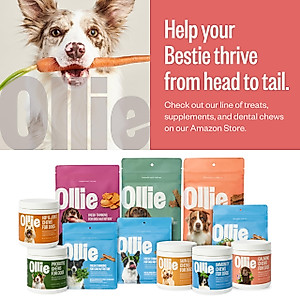 Ollie Chill Pills Calming Supplements for Dogs - Anxiety Relief for Dogs - Calming Bites for Dogs - Dog Melatonin - Dog Stress and Anxiety Relief - Calming Chews for Dogs - 60 Count Appx.