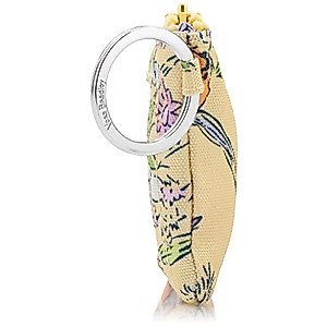 Vera Bradley Women's Recycled Lighten Up Reactive Zip ID Case Wallet, Sunlit Garden, One Size