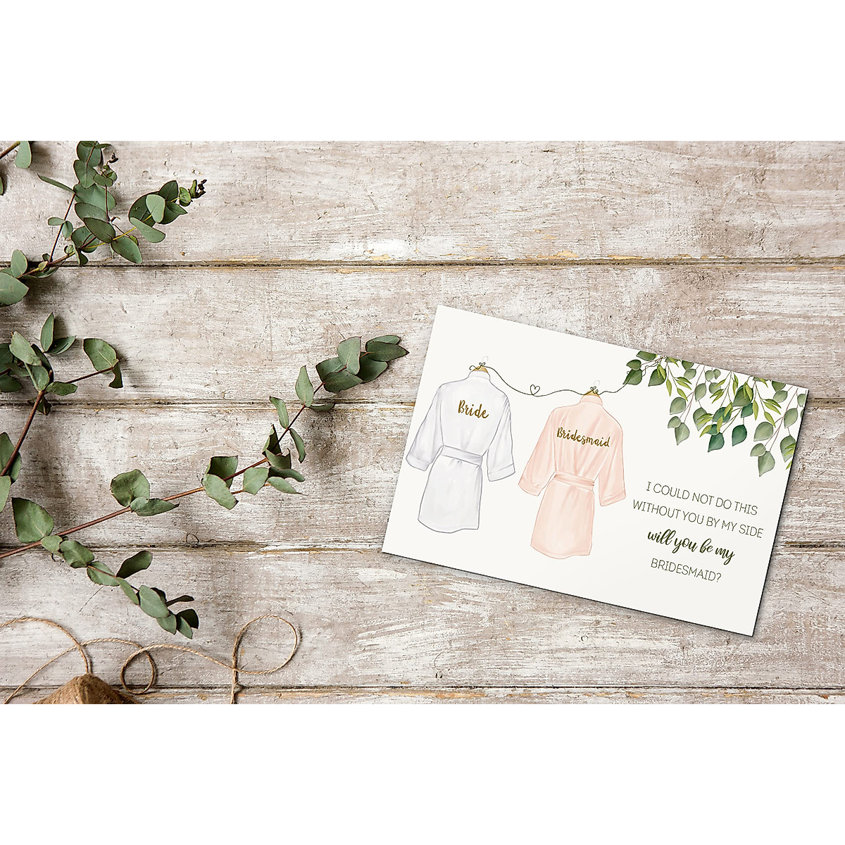 Set of 10,Bridesmaid Proposal Card with Envelopes for Bridesmaid Proposal Box & Bridesmaid Gifts For Wedding Day,Maid of Honor Proposal Gifts and Bride & Groomsmen Gifts,Bridal Robes