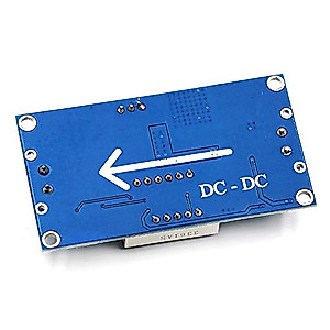QEBIDUM 2 Pack LM2596 Buck Converter, Switching Regulator Module DC to DC Voltage Step Down Synchronous Adjustable 36V 24V to 12V 5V DIY LM2596S Power Supply Stabilizer Circuit with LED Display