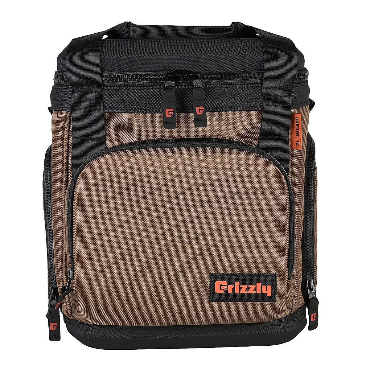 Grizzly 12 Quart Drifter Cooler, Tan, Polyester
