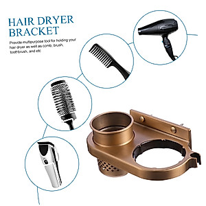 Hair Dryer Holder Stand,Hair Dryer and Straightener Holder,Hair Dryer Rack Hair Clip Holder Hairdryer Holder Hair Dryer Shelf Waterproof Shelf Hair Blow Dryer Holder Stable Hair Dryer Holder Hair Blow