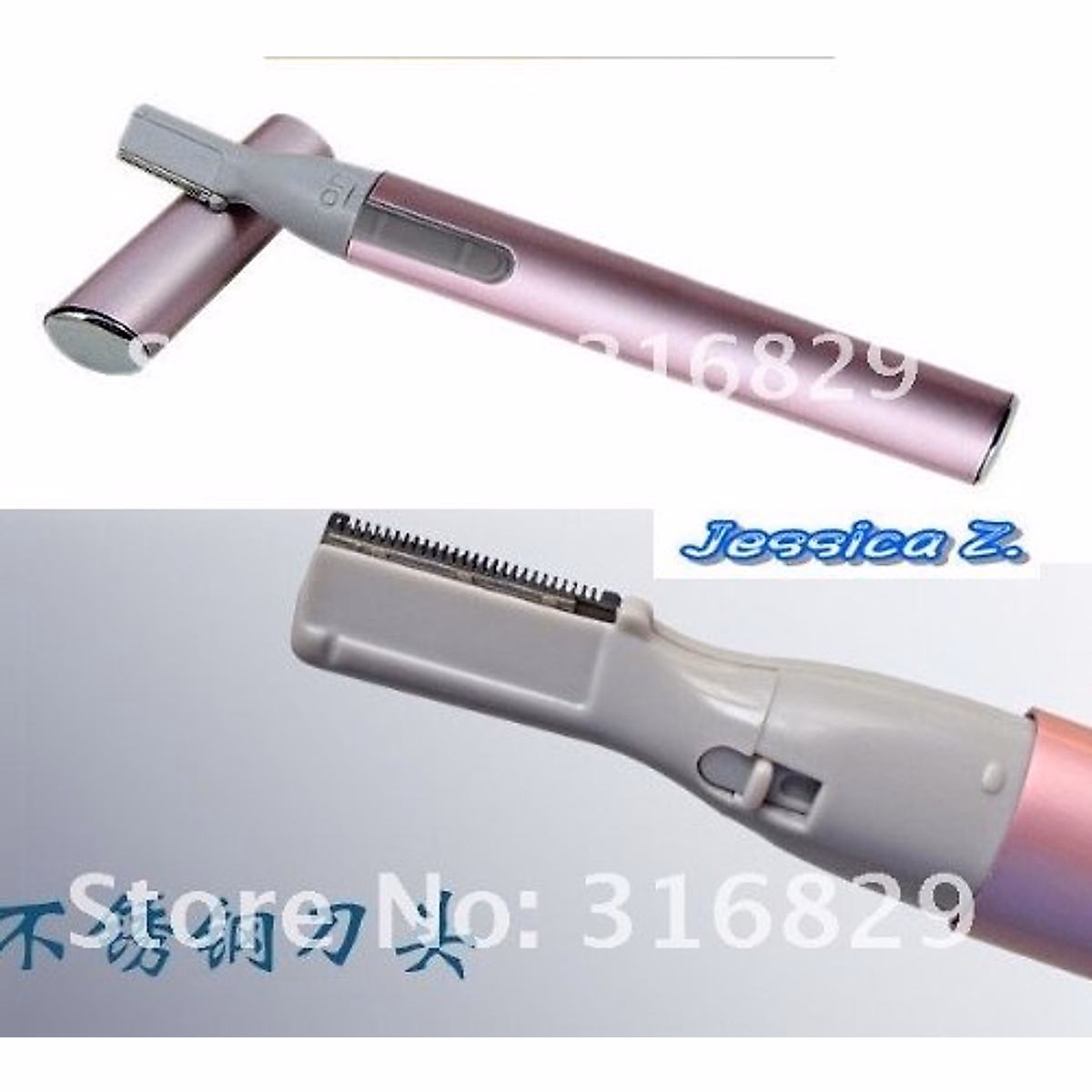 Eyebrow shaver Electric lady shaver eyebrow shaper As seen on TV 20pcs s