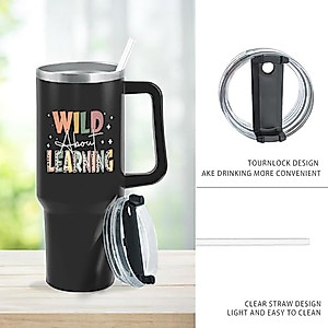 Wild About Learning Tumblers Skinny Employees