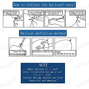 Tellpet Number 4 Balloon, Blue, 40 Inch