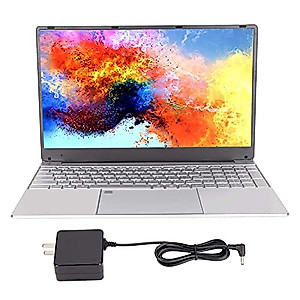 Rosvola 15.6 Inch Laptop High Speed Digital Touchpad 1920x1080 128GB SSD 8G RAM IPS Home Laptop (US Plug)