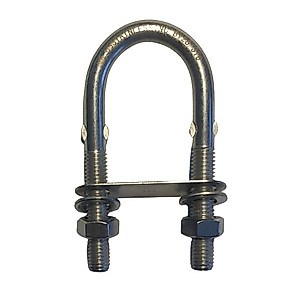 US Stainless Stainless Steel 316 UBolt M8 (5/16") by 80mm Marine Grade