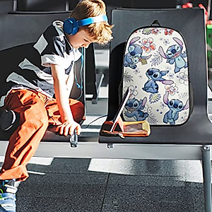 RERUNINGO Large Capacity Lightweight Simple Personality Design Premium Material Durable 17" Backpack Boys Girls Shoulder Bags