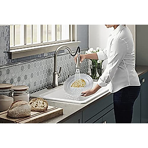 KOHLER Brynn Pull Down Kitchen Faucet, 2 Function sprayhead, Magnetic Docking, Stainless Steel, K-R23089-SD-VS