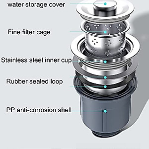 Single Bowl Stainless Steel Commercial Kitchen Sink, Free Standing Utility Sink Single Bowl Rectangle Wash Vegetable Basin For Garage Restaurant Laundry Room Outdoor (With Faucet 42*37*20.2CM)