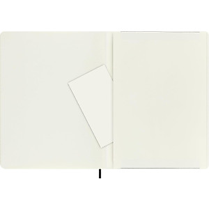 Moleskine Classic Notebook, Soft Cover, XL (7.5" x 9.5") Ruled/Lined, Black, 192 Pages