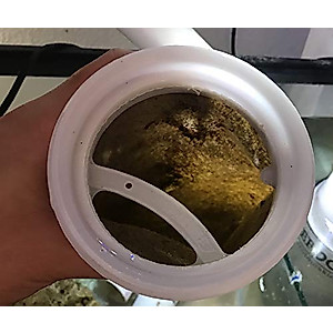 AquaticHI 8 Pack Felt Filter Socks, 200 Micron, 4 Inch Ring by 14 Inch Long, for Freshwater/Saltwater Aquariums, Ponds, Use in Sumps/Overflows