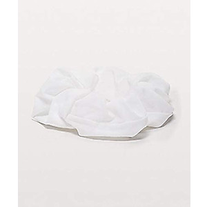 Lululemon White Uplifting Scrunchie