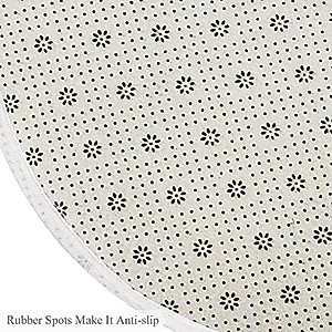 Round Area Rug Magic Gathering Rug Non-Slip Backing for Living Room Bedroom Study Children Playroom Modern Art Home Decor