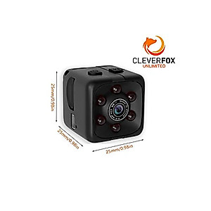 Mini Spy Camera with Audio and Video, 1080P, Hidden Camera, Mini Camera, Portable Small HD Nanny Cam, Mini Spy Cams with Night Vision and Motion Detection, Indoor Security Cameras for Home Office