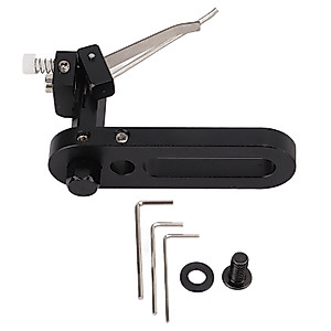 Recurve Bows Arrow Rest, Steel Needle Double Magnetic Arrow Rest Stand High Strength Aluminium Alloy Arrow Rest Sportinggoods Shooting and Archery Supplies