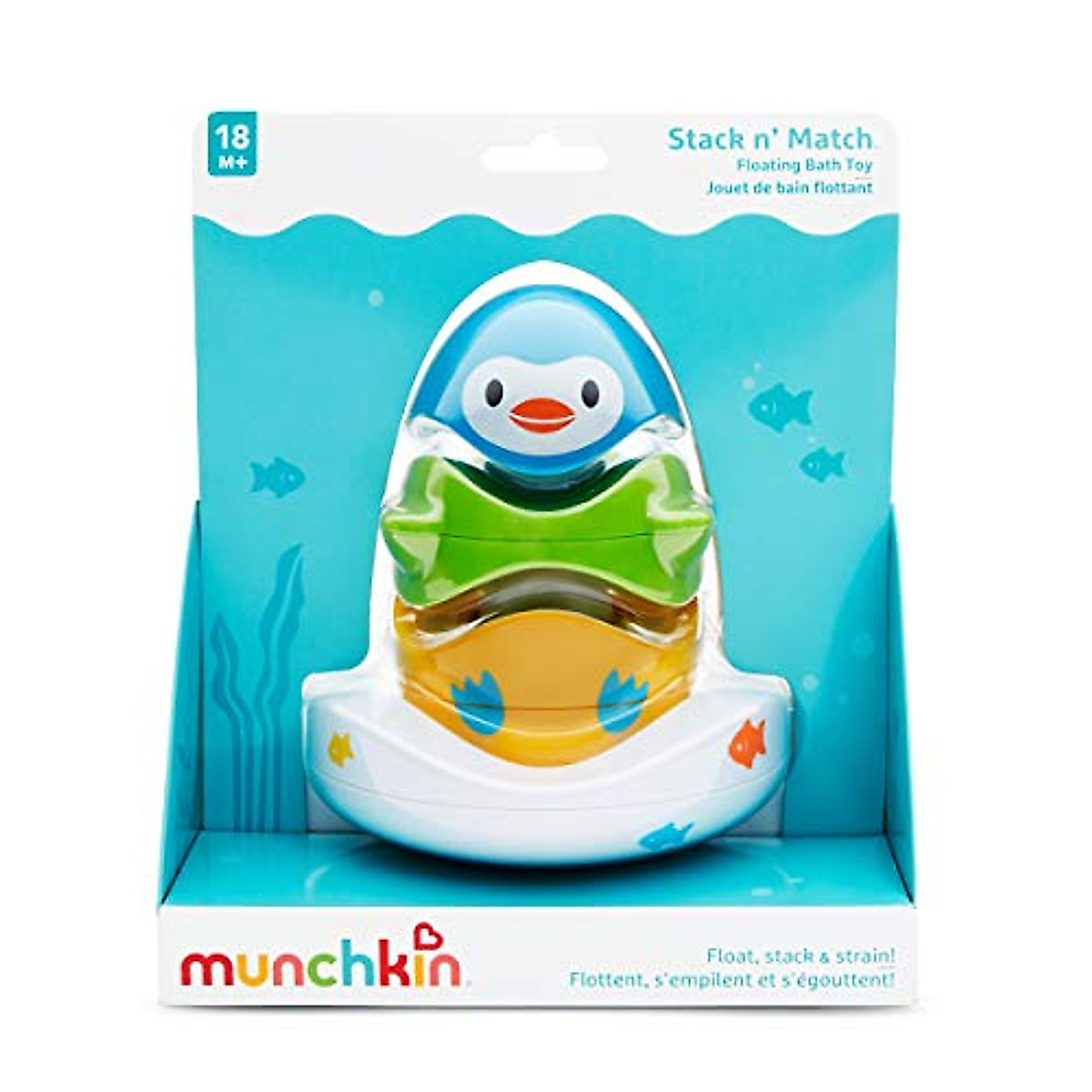 Munchkin® Stack n' Match™ Toddler Bath Toy