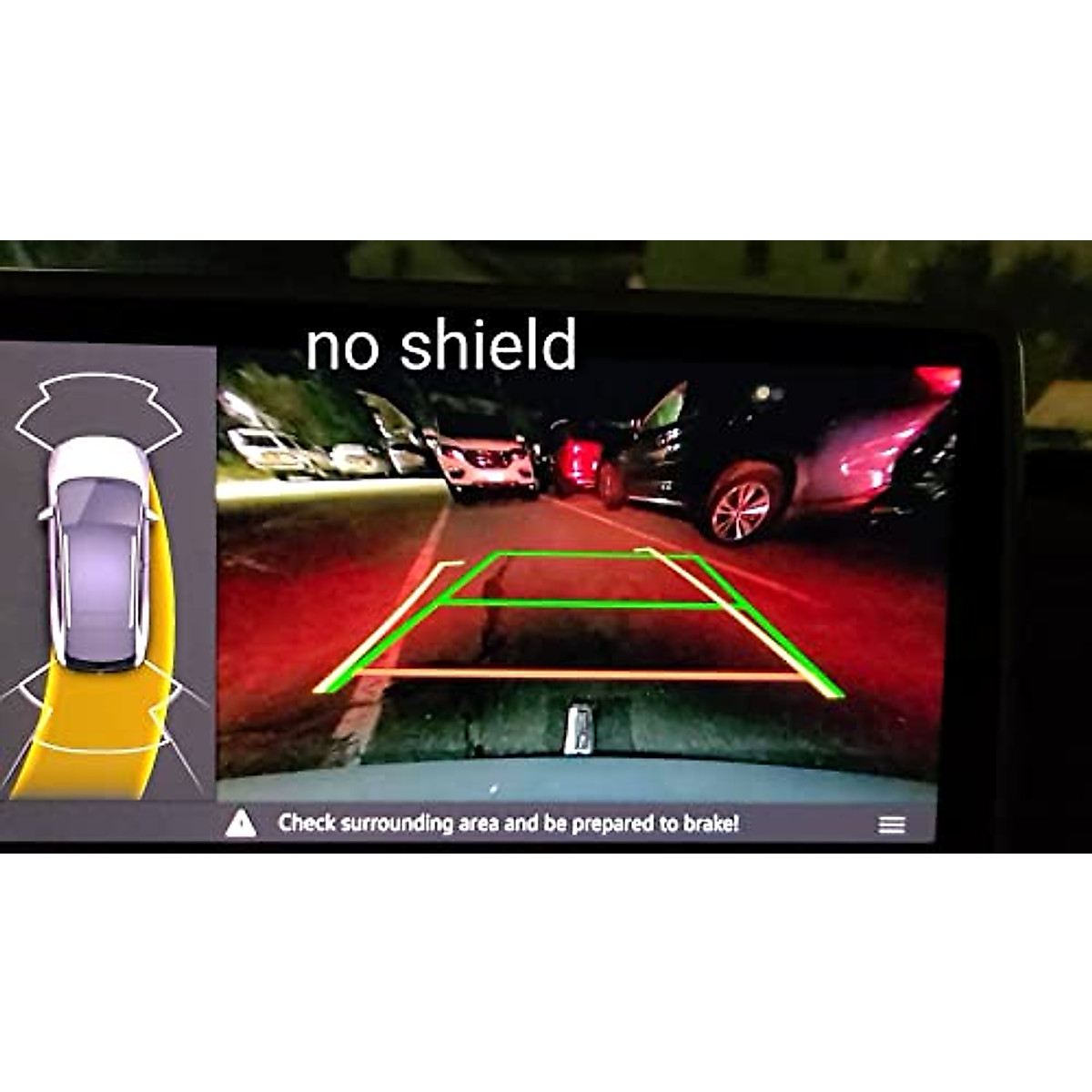 A Better Backup Camera Hood for VW ID.4 Improves Picture Quality at Night (ABCH-01-00)