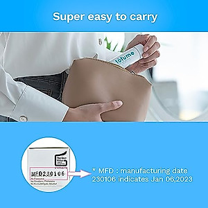 tofume Effervescent Bathroom Air Fresheners - Fresh Minty Lavender Fragrance - Toilet Deodorizer Tablets, Air Fresheners For Bathroom, Drop in Flushable Air Freshener Toilet Fresheners, 1 Pack