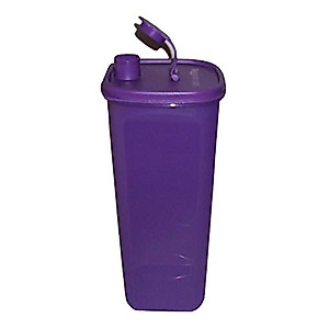 Tupperware 2 Quart Square Refrigerator Pitcher in Grape Purple