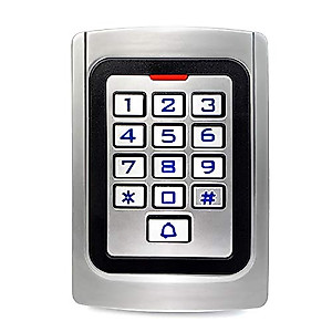 Retekess T-AC04 Garage Keyless Entry Pad,Access Control Keypad,Door Keypad,Wiegand 26 PIN Code RFID Keypad,IP68 Waterproof,2000 Users