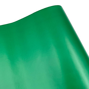 Yifely Solid Color Green Furniture Paper Peel & Stick Shelf Liner Refurbish Old Dresser Drawers 17.7 Inch by 9.8 Feet