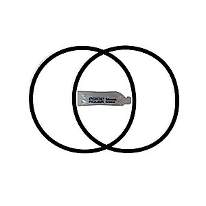 Pool Ruler Hayward SPX1500P (2 Pack + Grease) Above Ground Pump Strainer Cover O-Ring - PowerFlo and TurboFlo Pumps